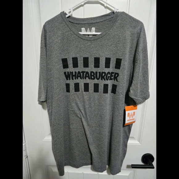 Shirts | New Mens Womens Xl Whataburger Shirt Gray Blacl | Poshmark